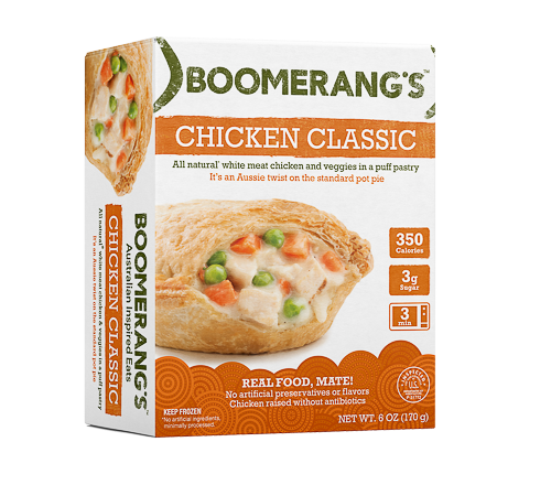 Boomerang’s Aussie Meat Pie Flavors — Boomerang's