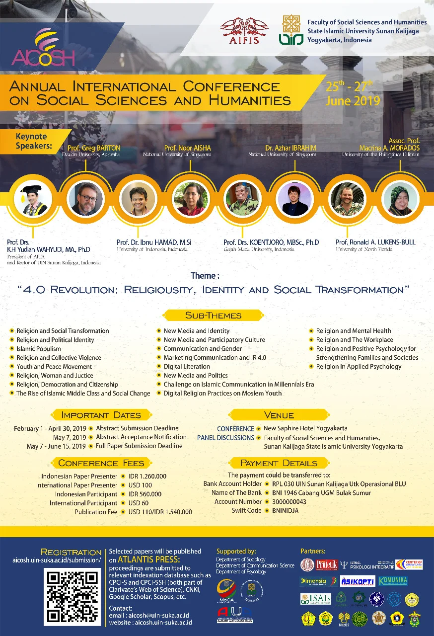 Annual International Conference on Social Sciences and Humanities: “4.0 ...