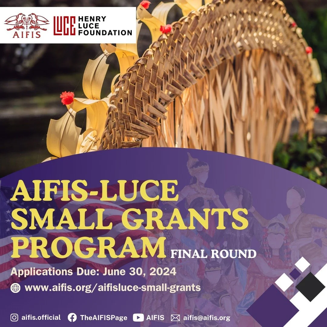 Small Grants for Public Programs — American Institute for Indonesian Studies (AIFIS)