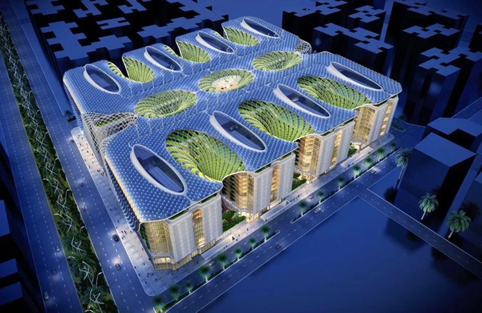 This futuristic complex will feature indoor 'mega-trees' and 1,000 ...