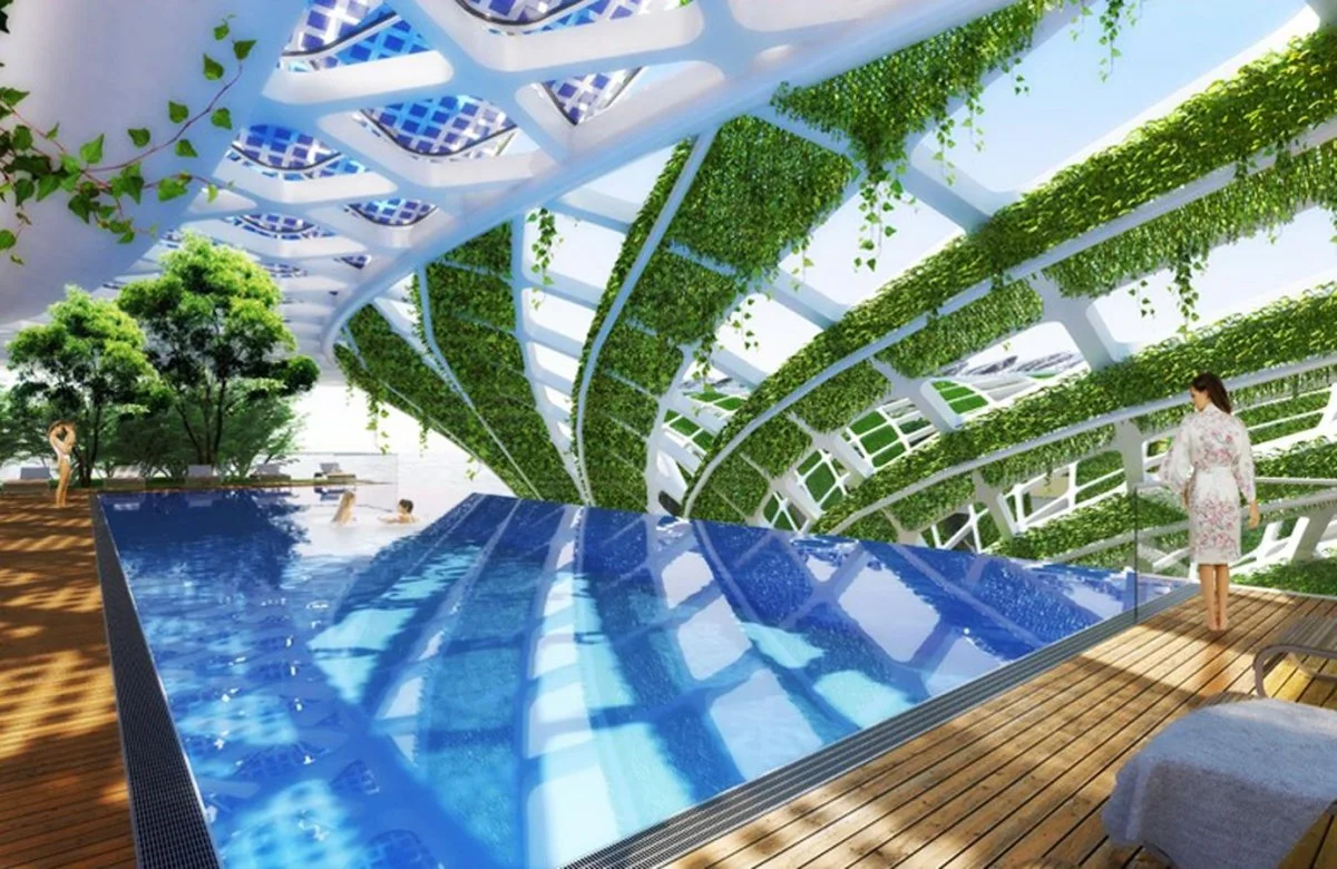 This futuristic complex will feature indoor 'mega-trees' and 1,000 ...