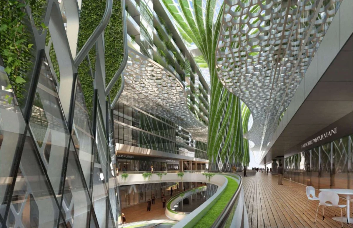 This futuristic complex will feature indoor 'mega-trees' and 1,000 ...