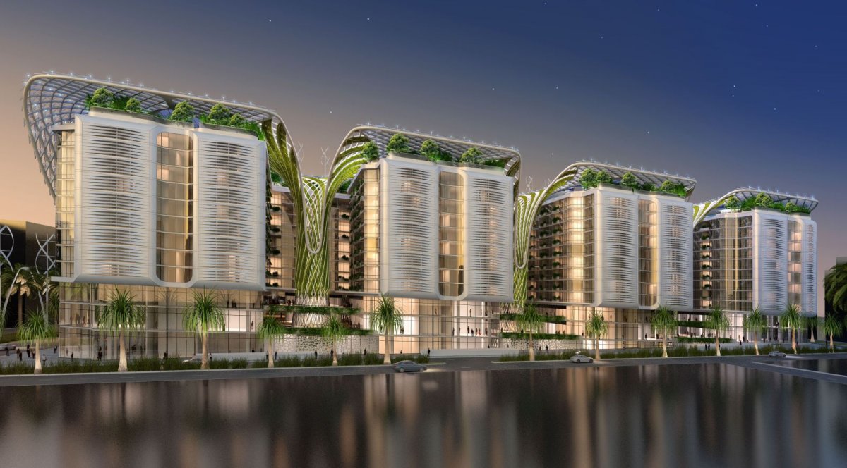 This futuristic complex will feature indoor 'mega-trees' and 1,000 ...