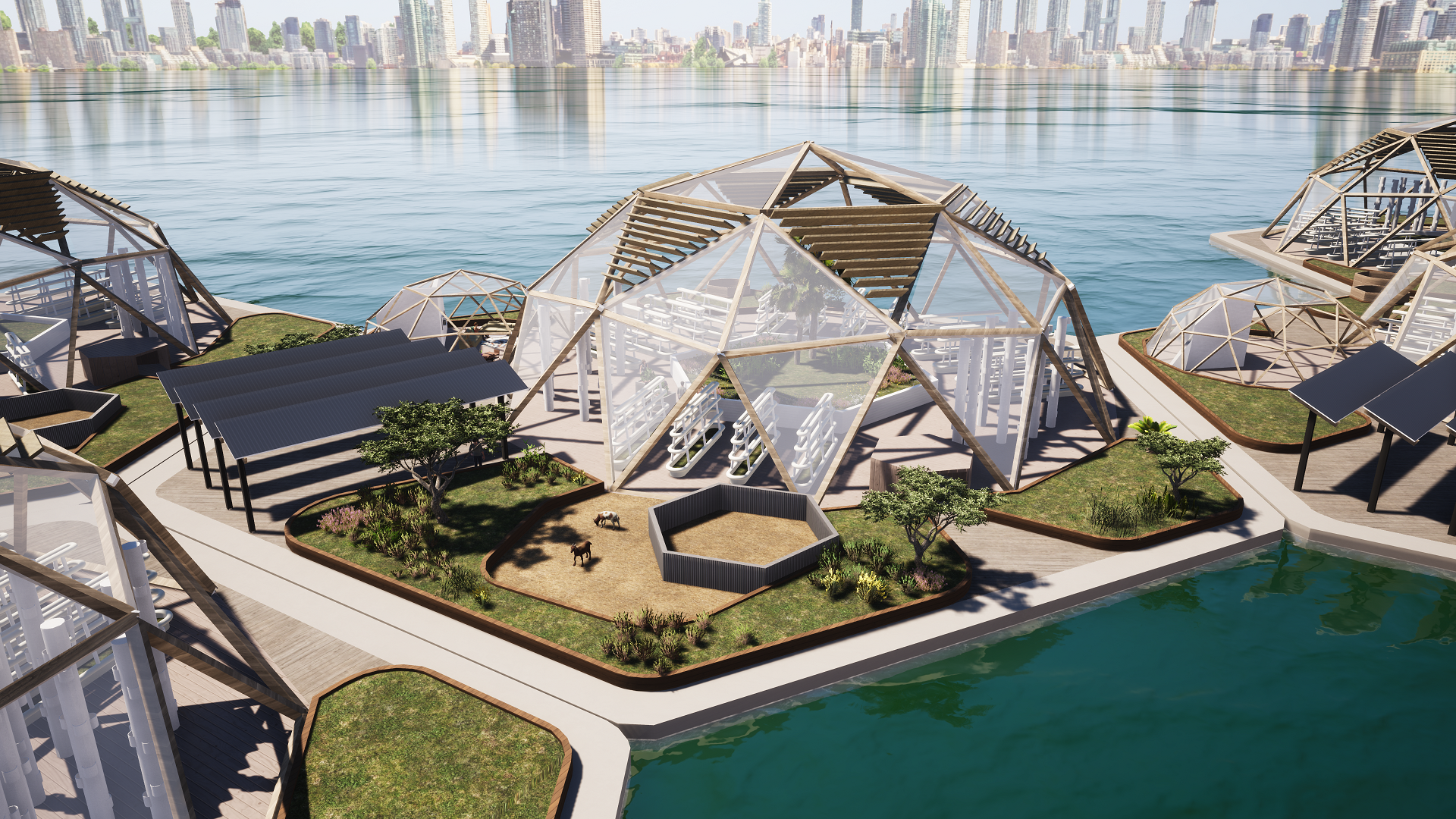 Floating Farms Help Communities Adapt to Climate