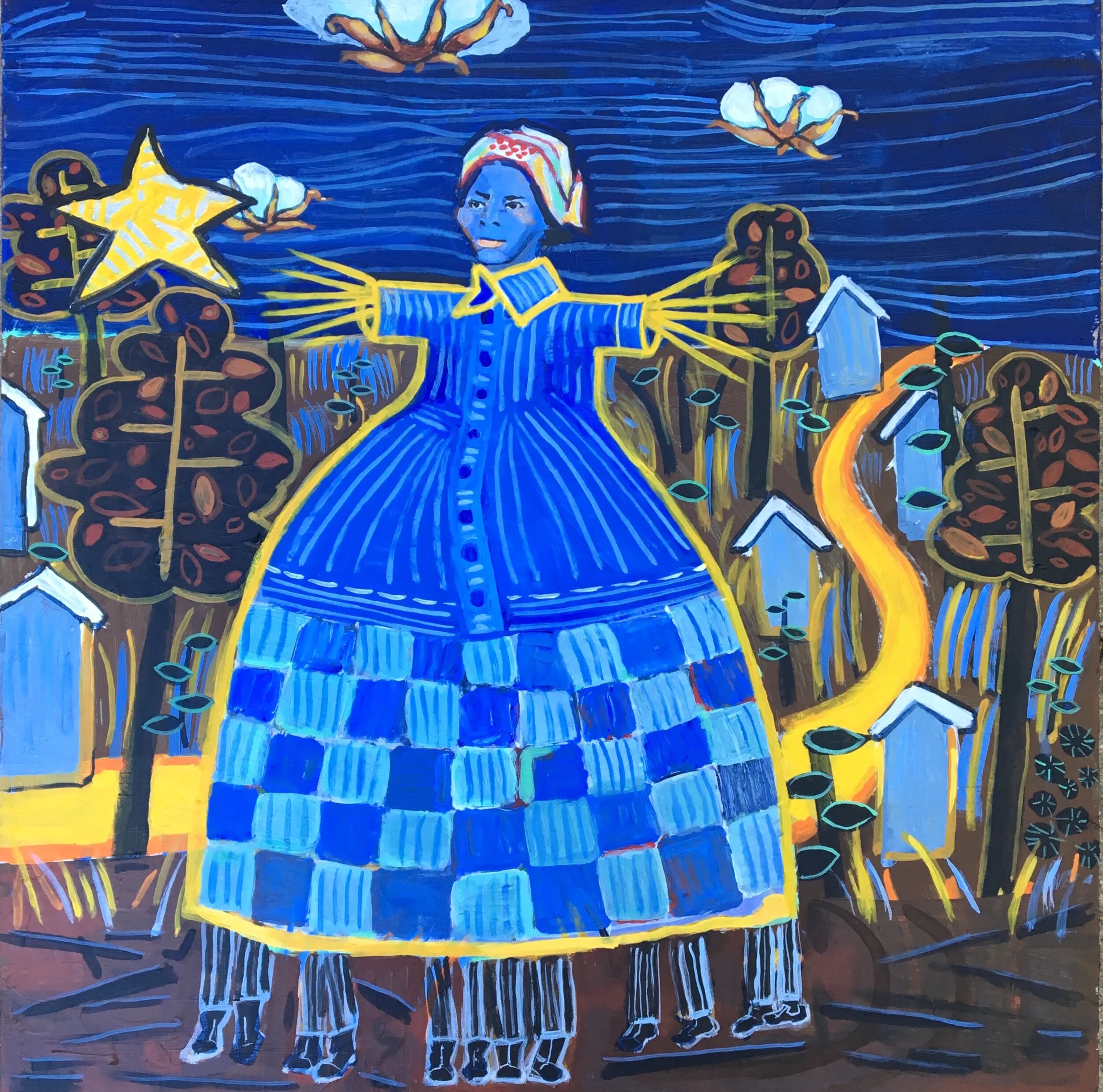 Harriet Tubman Painting