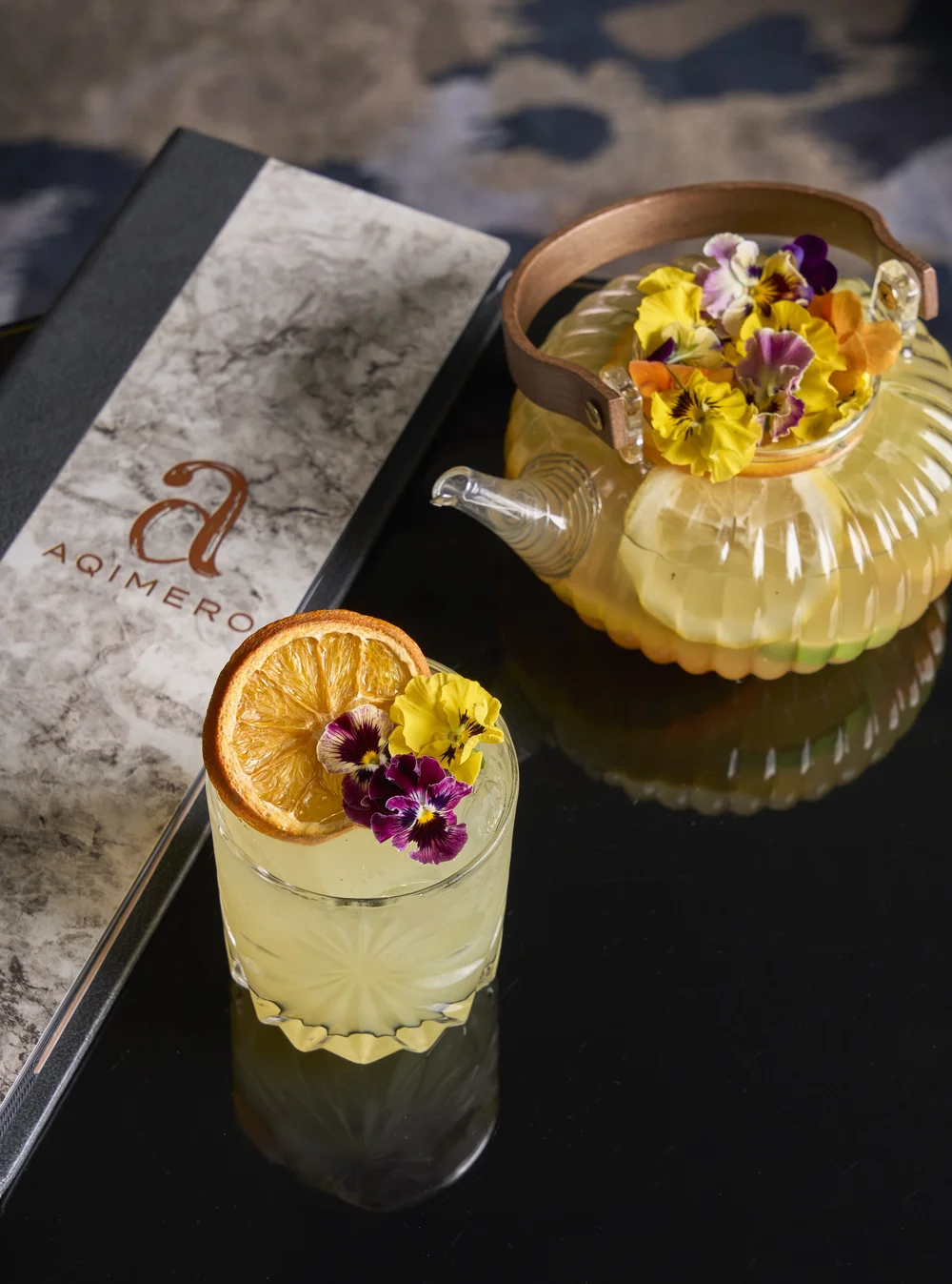 Boozy Tea | Aqimero by Chef Richard Sandoval