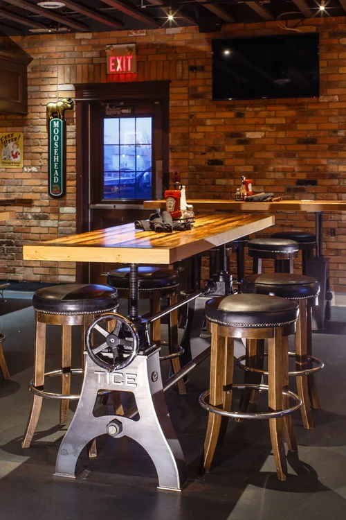 Crank Foundry Bar Table — Tice Tables