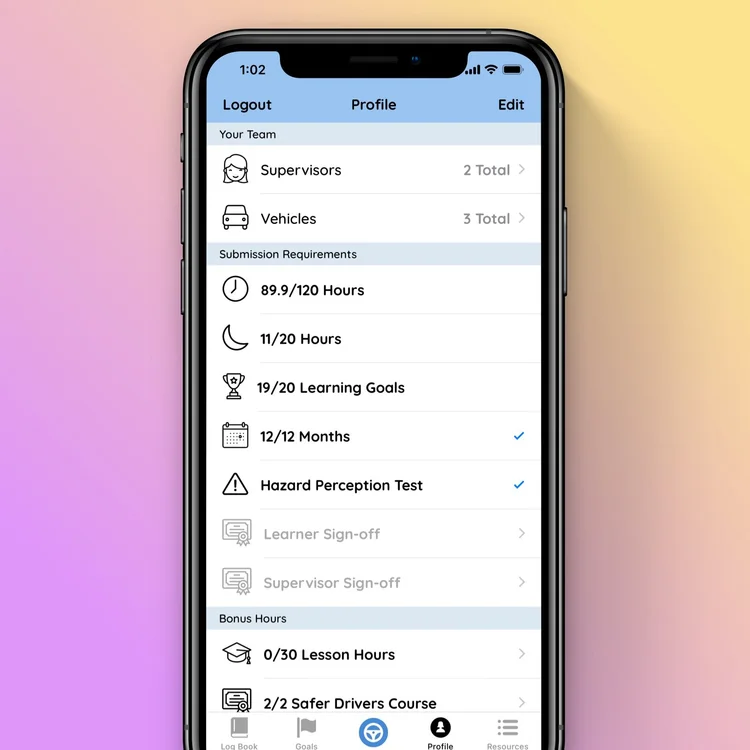 Roundtrip NSW Learner Logbook App