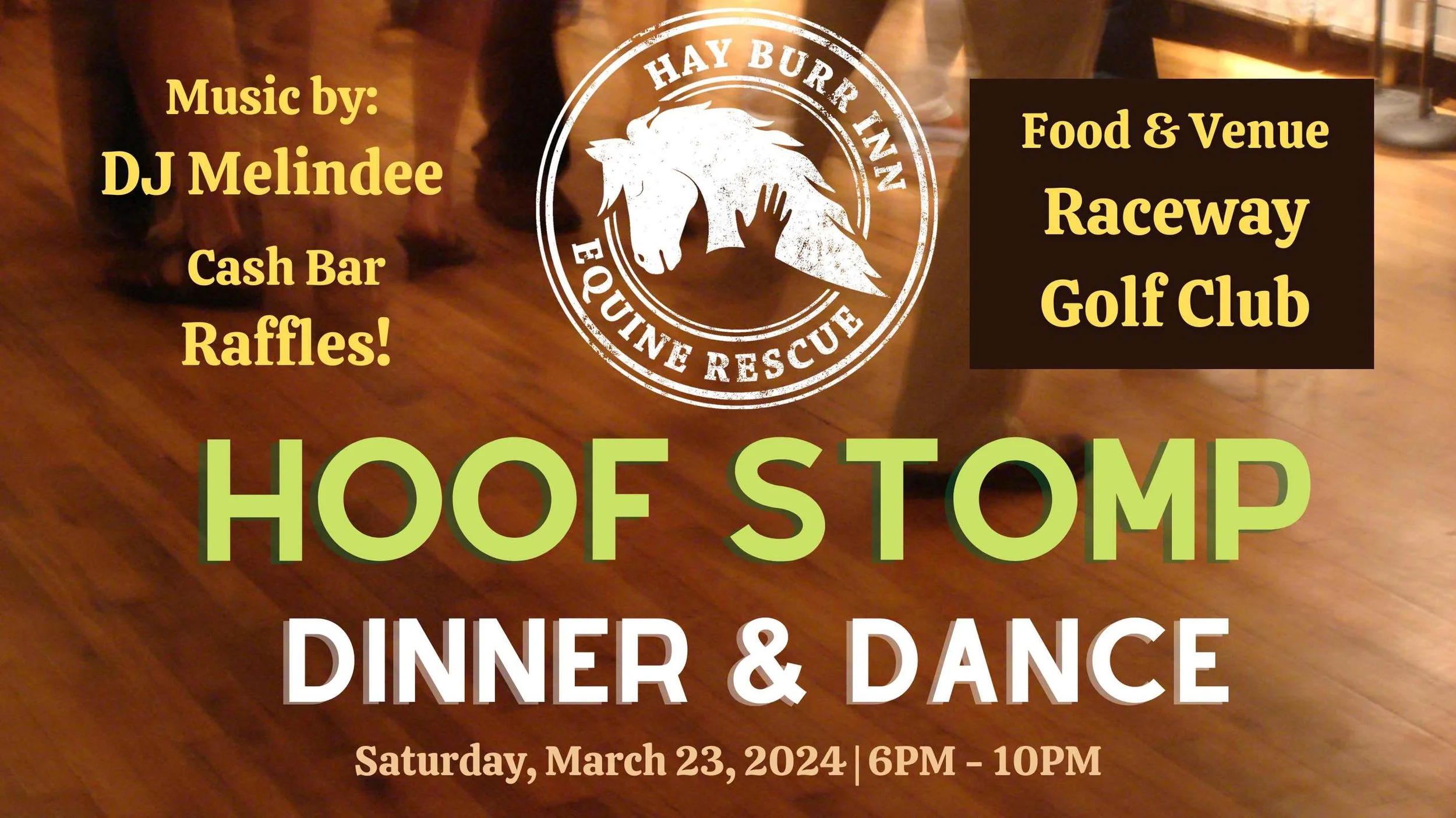 Hoof Stomp Dinner & Dance — Hay Burr Inn Equine Rescue & Sanctuary