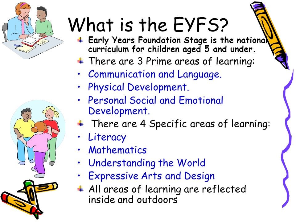 EYFS Highlands Village Pre School Ltd