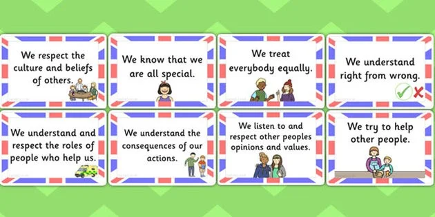 British Values — Highlands Village Pre-School Ltd