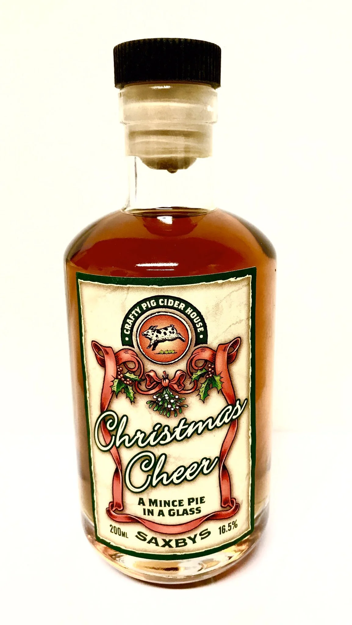 New Saxby’s Christmas Cheer - a mince pie in a glass — Saxby's Cider