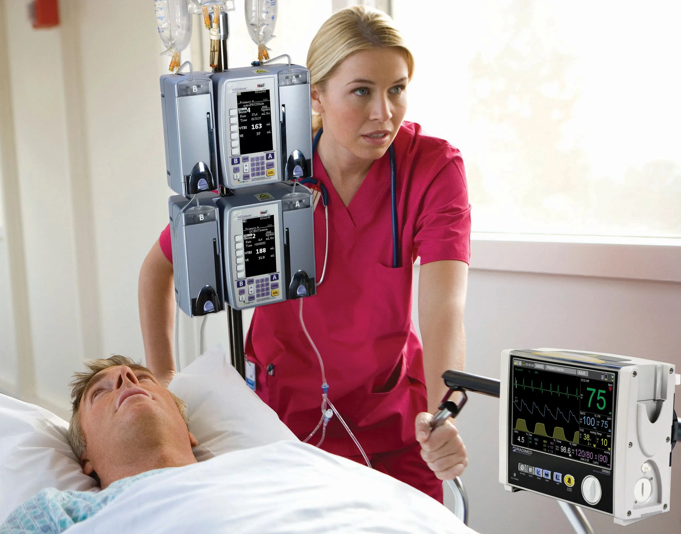 Non-Magnetic MRI Patient Monitor — IRadimed