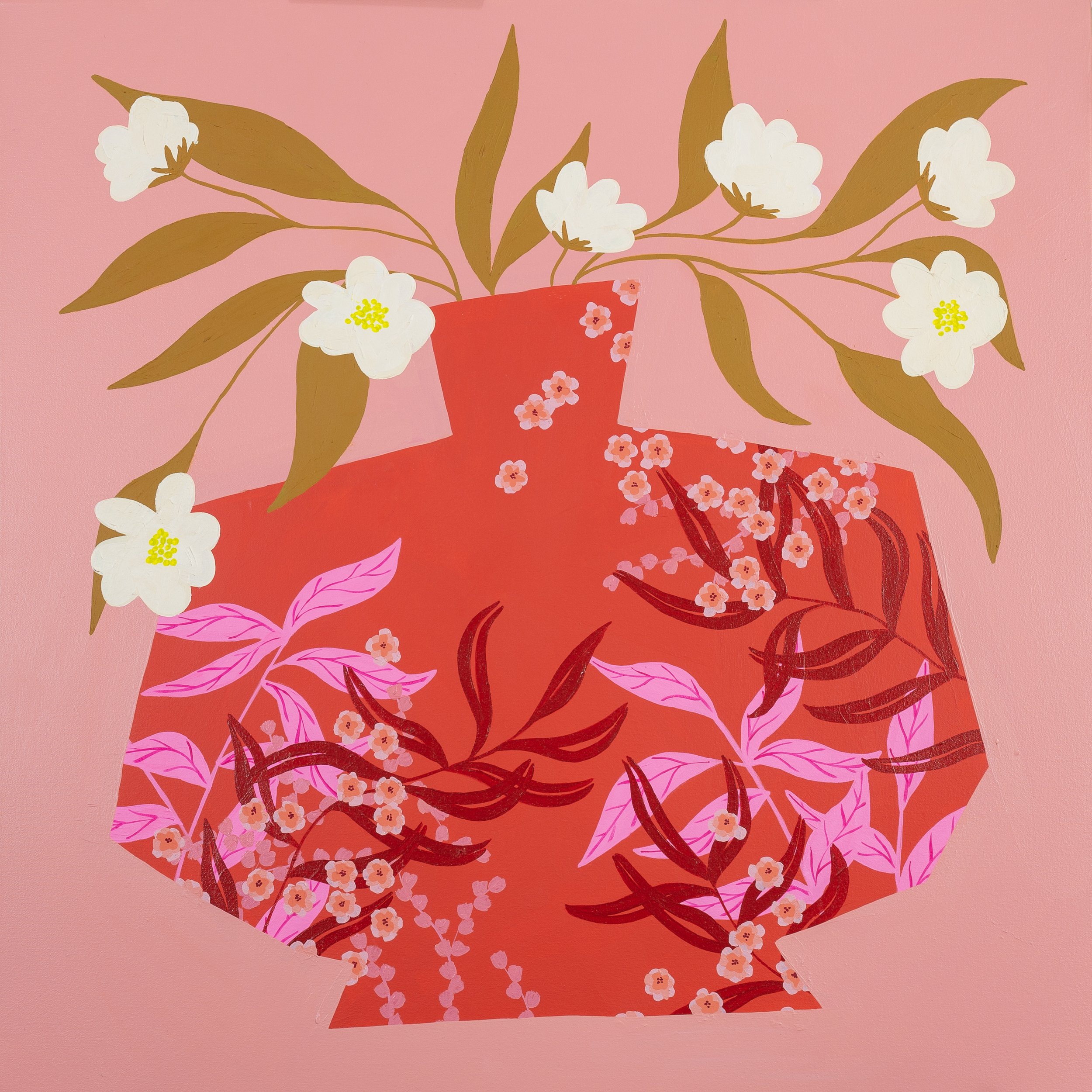 Ruby Blossoms — Bailey Schmidt Art