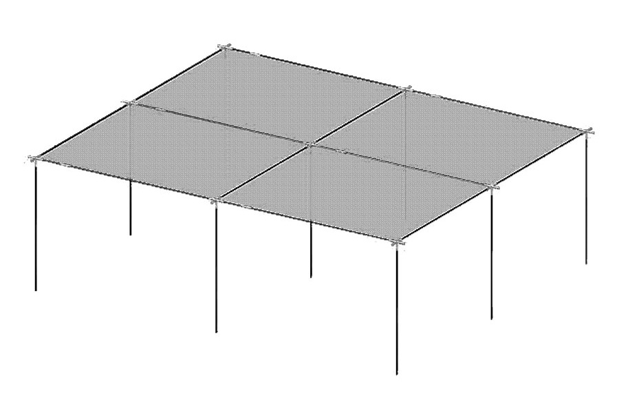 Burning Man Shade structure — The Playa Labs