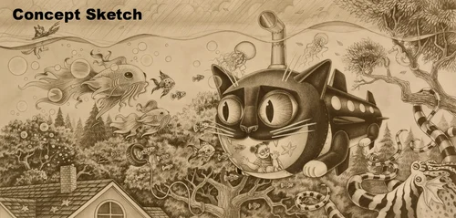 Robbie C. Ward Illustration