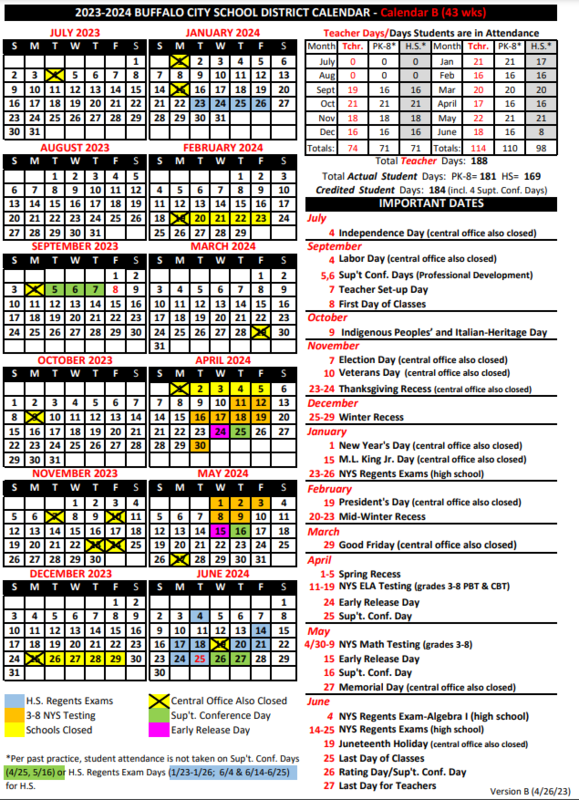Buffalo Public School Calendar 2025 - Mariah Knox Buffalo Public School Calendar 2025 - Mariah Knox