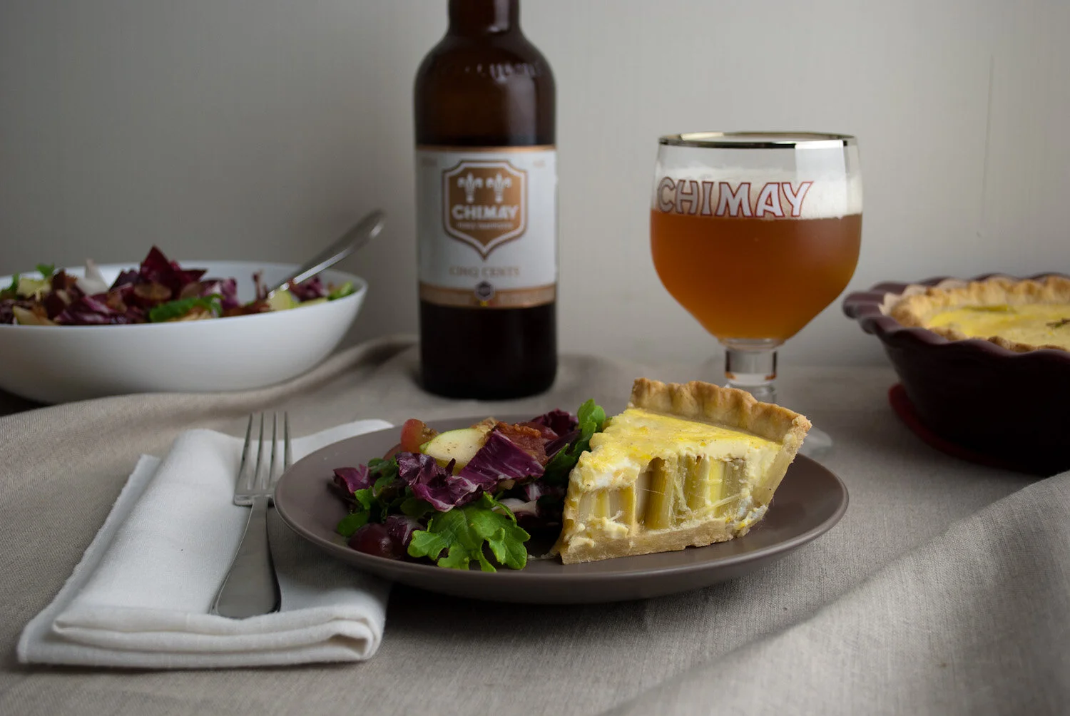 Belgian Leek Tart — F1Cookbook