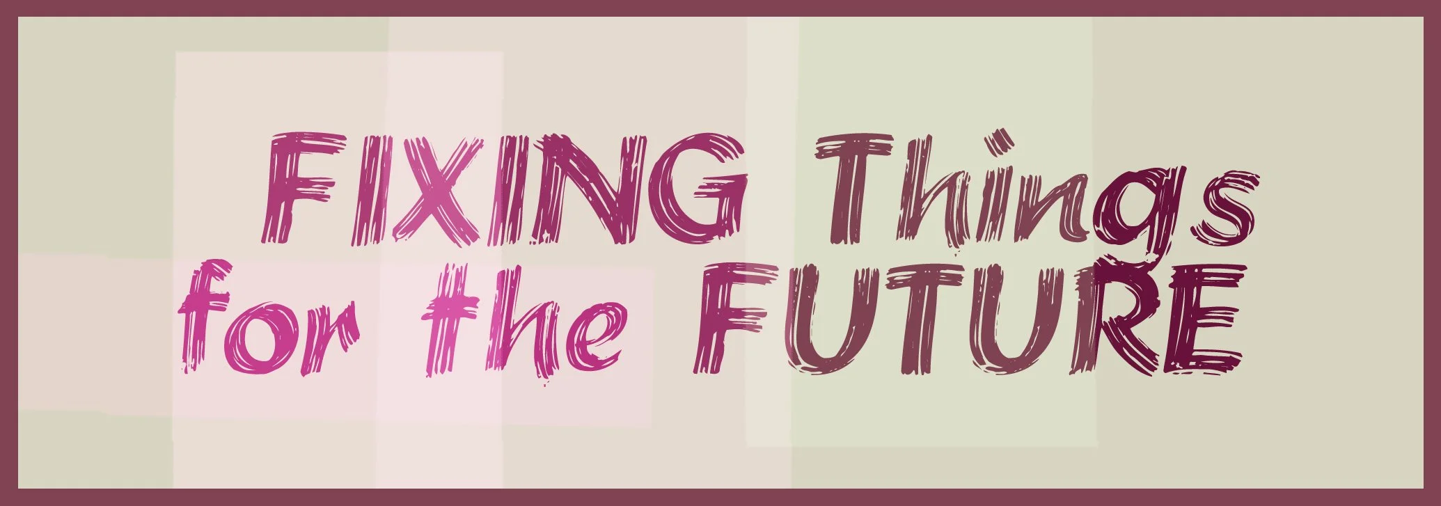 Fixing Things for the Future — Culture of Repair