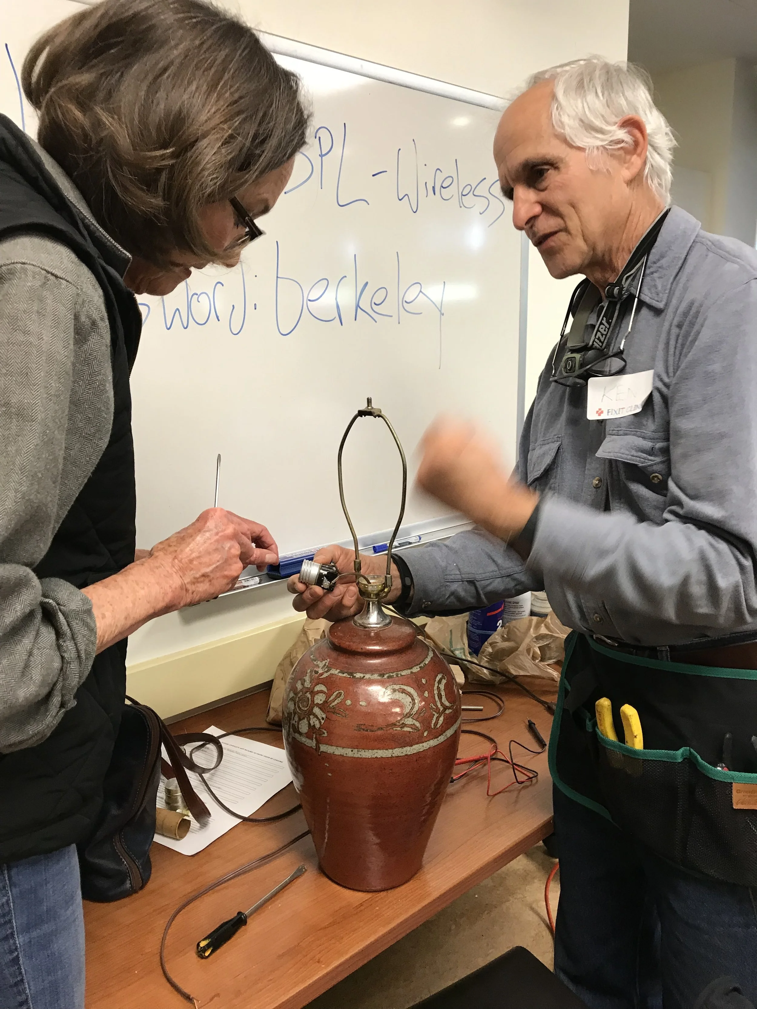 Past Library Fixit Clinics — Culture of Repair