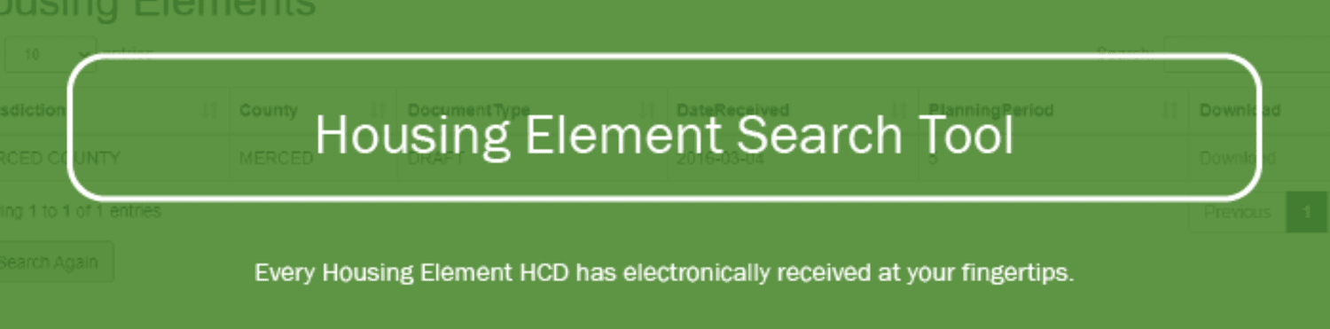 Housing Element Tracker — The Kennedy Commission