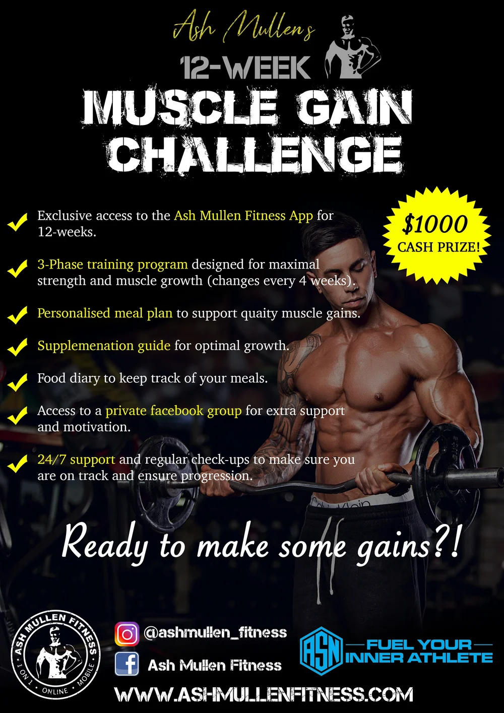 Bodybuilding 12 Week Training Program | EOUA Blog