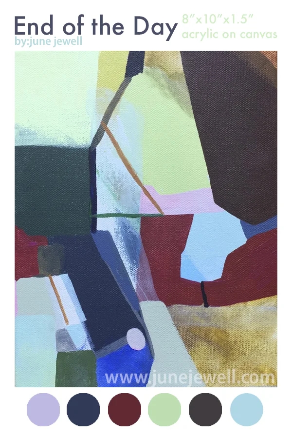 40”x30” abstract painting by June Jewell — June Jewell Fine & Digital ...