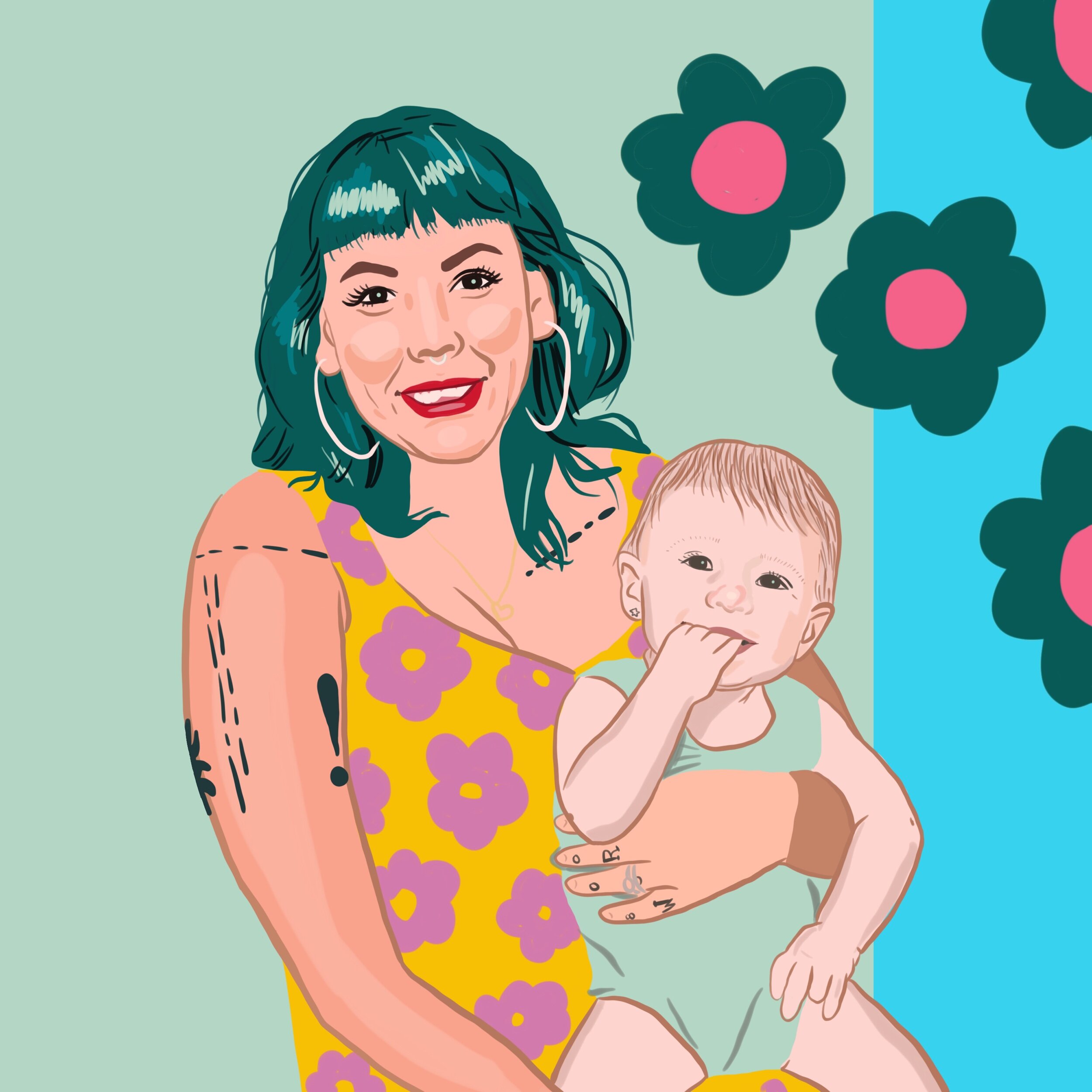 June Jewell, Artist/Mother/Gardener