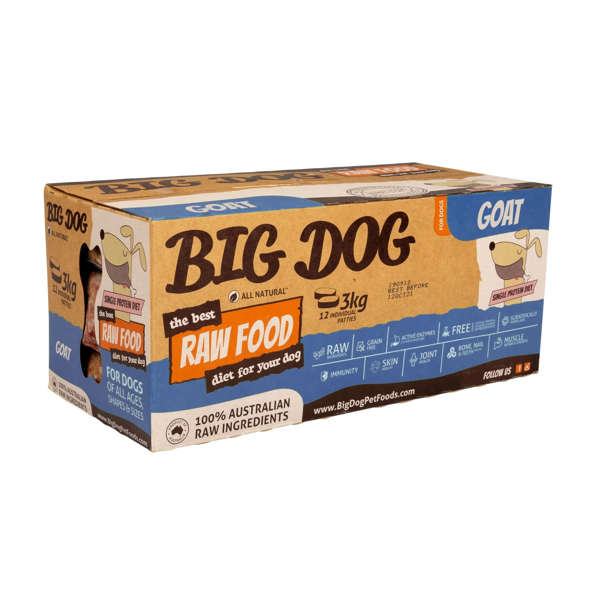 Big Dog BARF Goat Dog Food — animalstuff