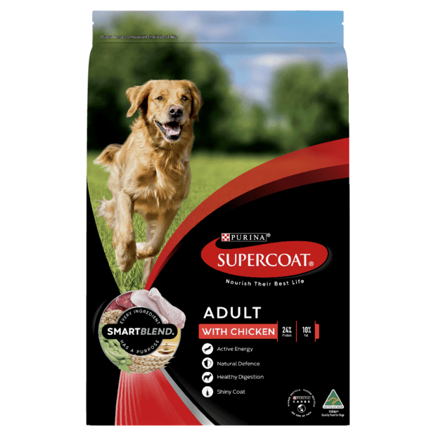 Supercoat Adult Chicken Dry Dog Food — animalstuff