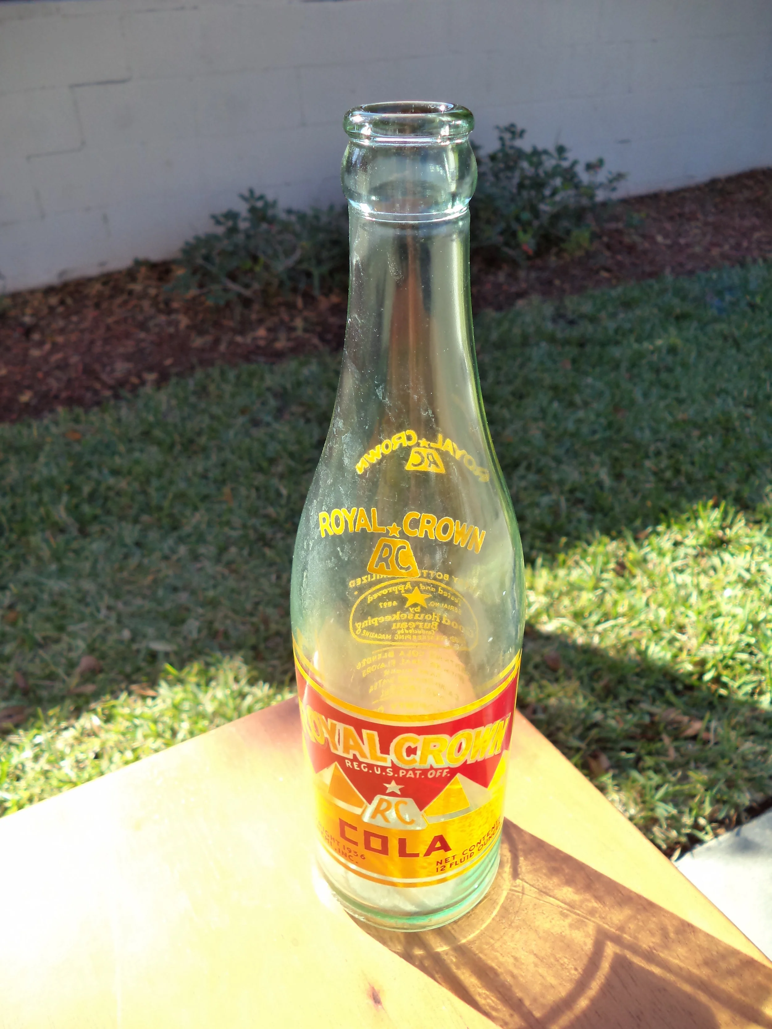 The Famous RC Pyramid Bottle — Vintage Soda Collector