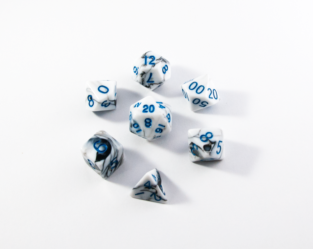 Cyber Dolphin Polyhedral Dice Set — TheDiceofLife | Dice Jewelry and ...