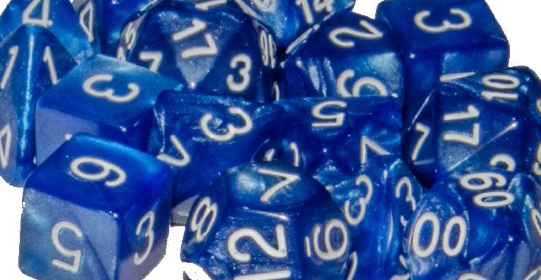 Cyber Dolphin Polyhedral Dice Set — TheDiceofLife | Dice Jewelry and ...