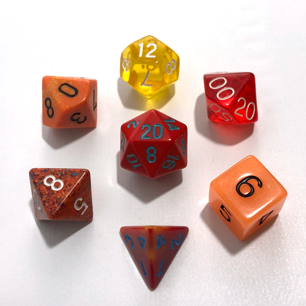 Curated and Reinked Dice Set — TheDiceofLife | Dice Jewelry and Ornaments