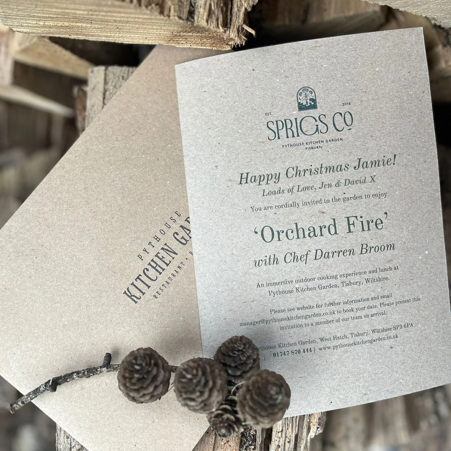 Orchard Fire — Pythouse Kitchen Garden
