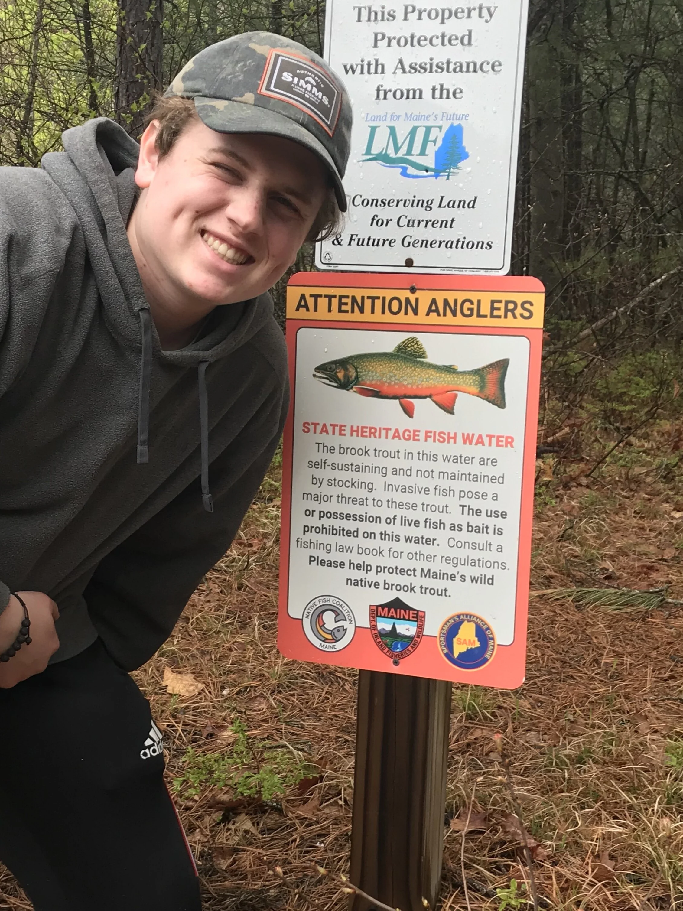 Maine State Heritage Fish Sign Initiative - Volunteers — Native Fish ...