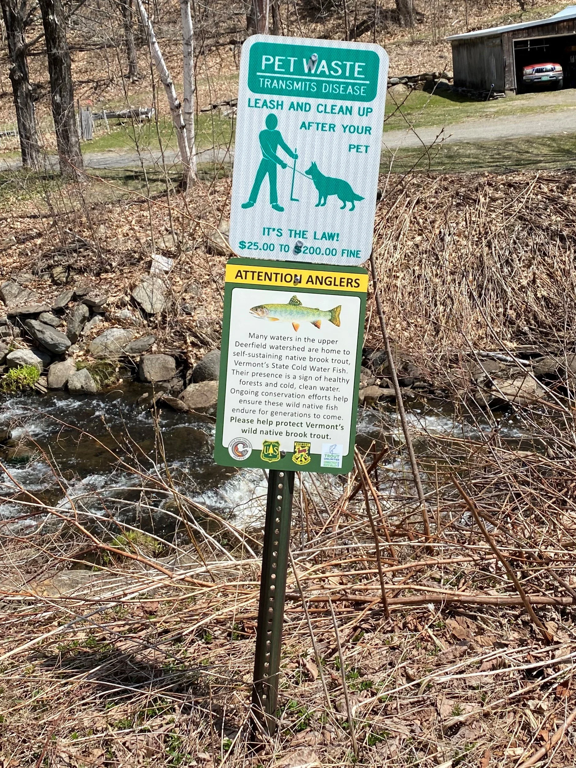 Upper Deerfield Watershed in Vermont Gets Informational Brook Trout ...