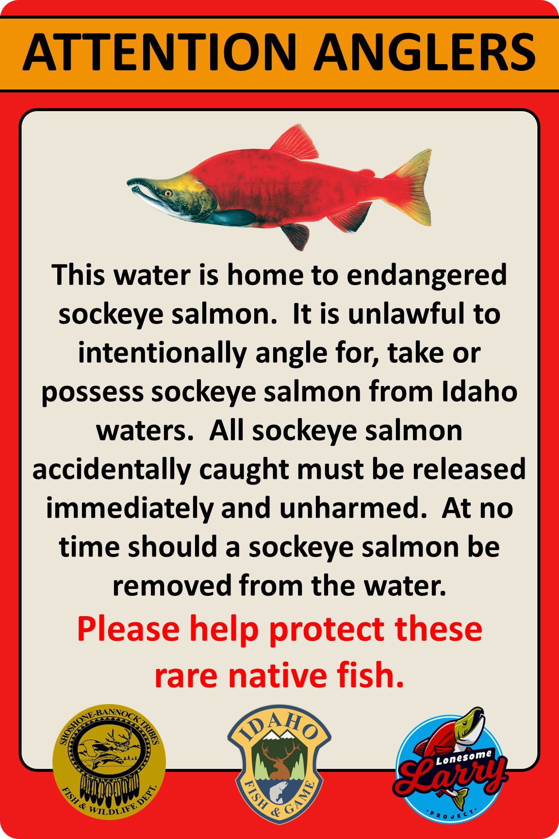 Idaho's Salmon River to Get Endangered Sockeye Salmon Informational ...