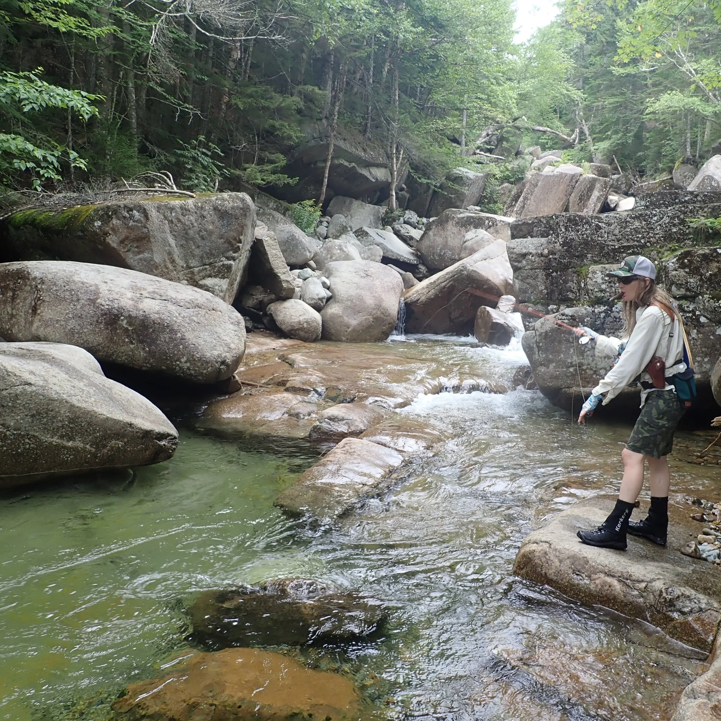 NFC NATIONAL CHAIR EMILY BASTIAN TALKS NATIVE FISH WITH FLY LINE ...