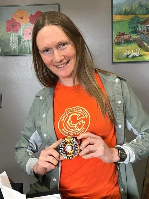NFC Presents National Chair Emily Bastian with a Fly Fishing Outfit ...