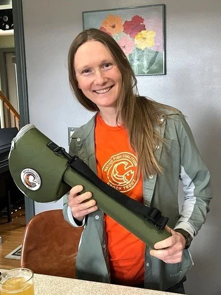 NFC Presents National Chair Emily Bastian with a Fly Fishing Outfit ...