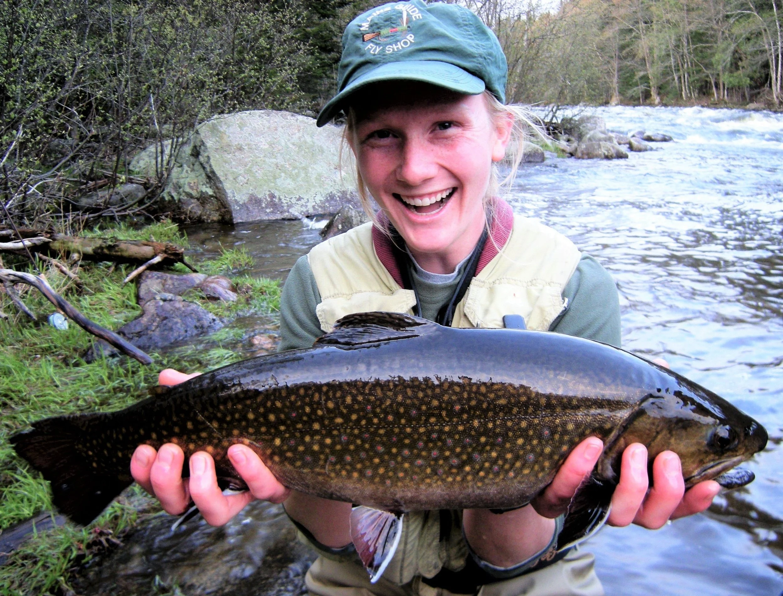 NFC NATIONAL CHAIR EMILY BASTIAN TALKS NATIVE FISH WITH FLY LINE ...