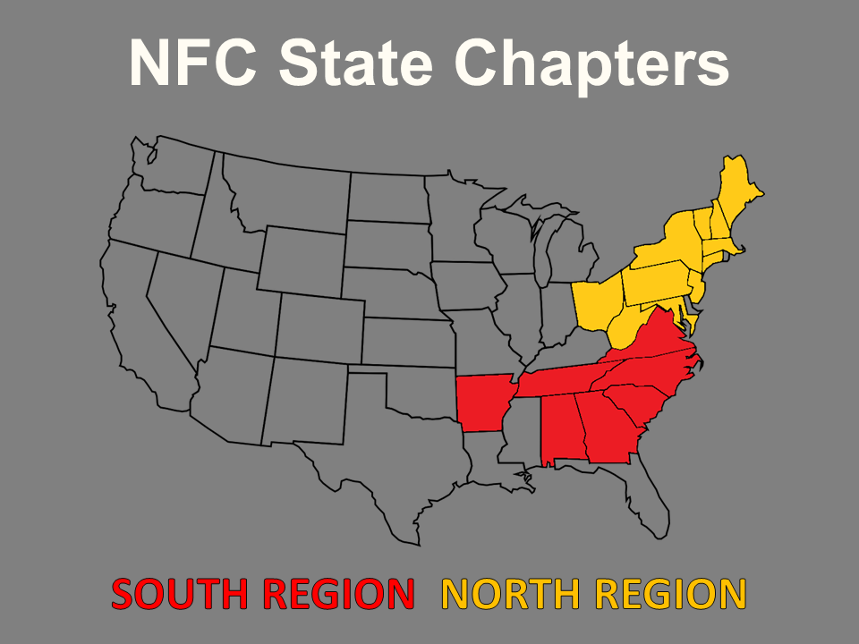 NFC State Chapter Map — Native Fish Coalition