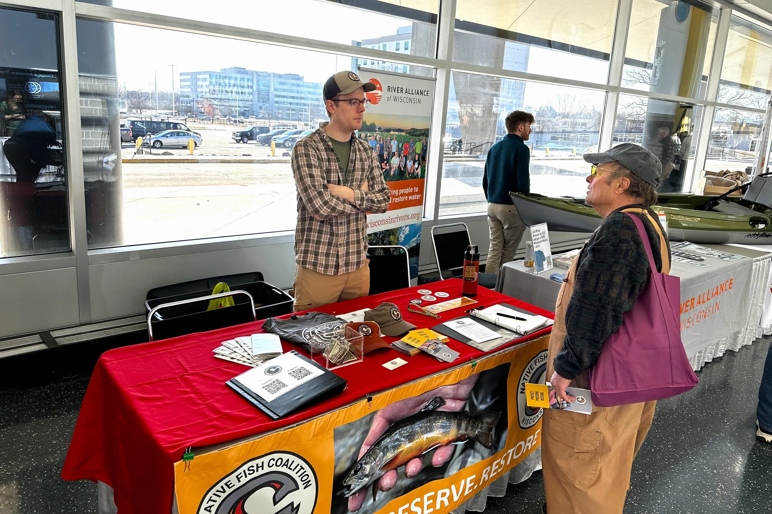 NFC Tabling at Canoe-Copia in Madison, Wisconsin... — Native Fish Coalition