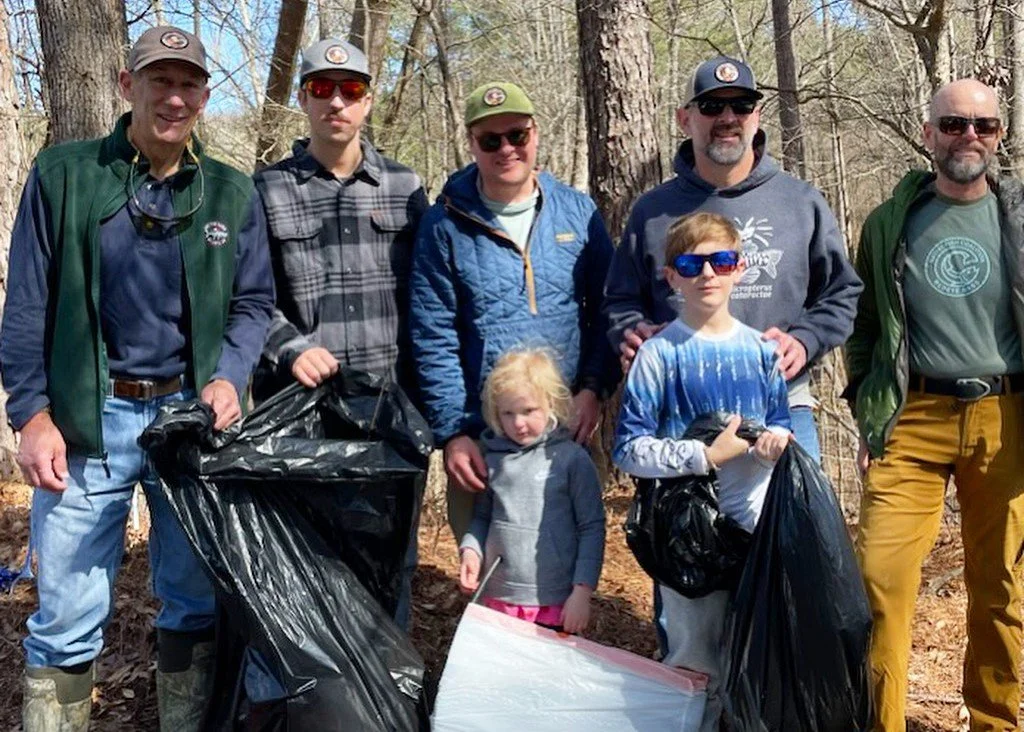 Georgia NFC Cleans Up Sweetwater Creek State Park — Native Fish Coalition