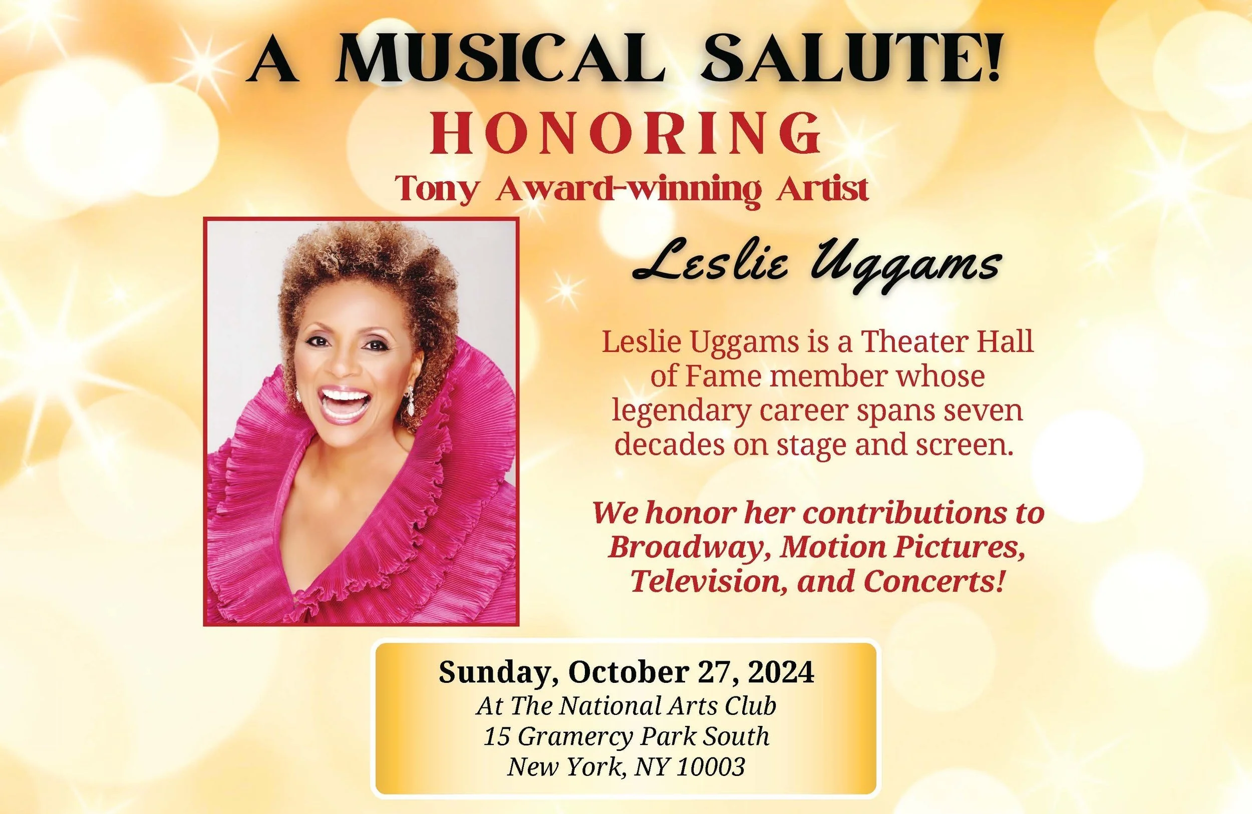 A MUSICAL SALUTE! 2024 - Leslie Uggams | Encompass New Opera Theatre