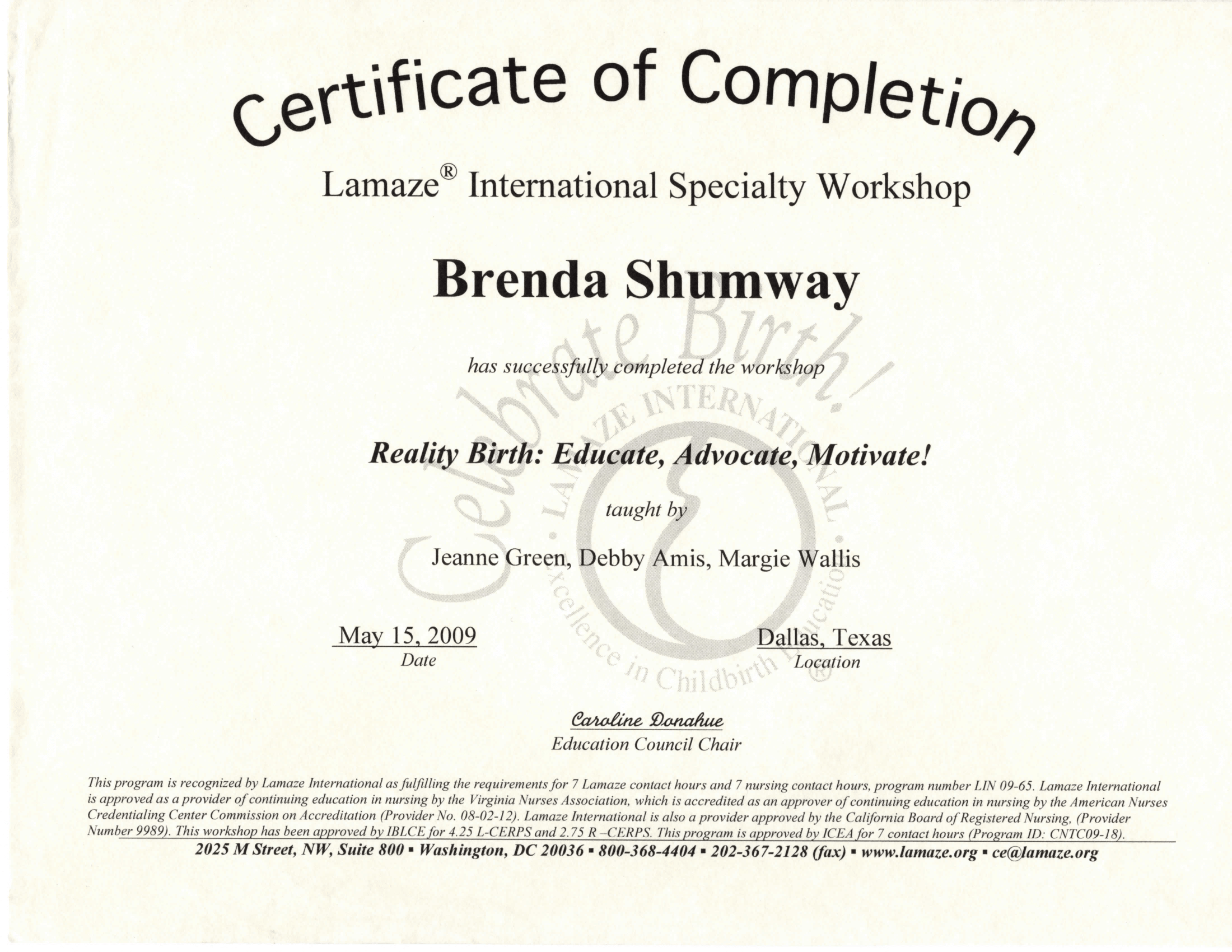Natural childbirth Class for families with hectic work and travel ...