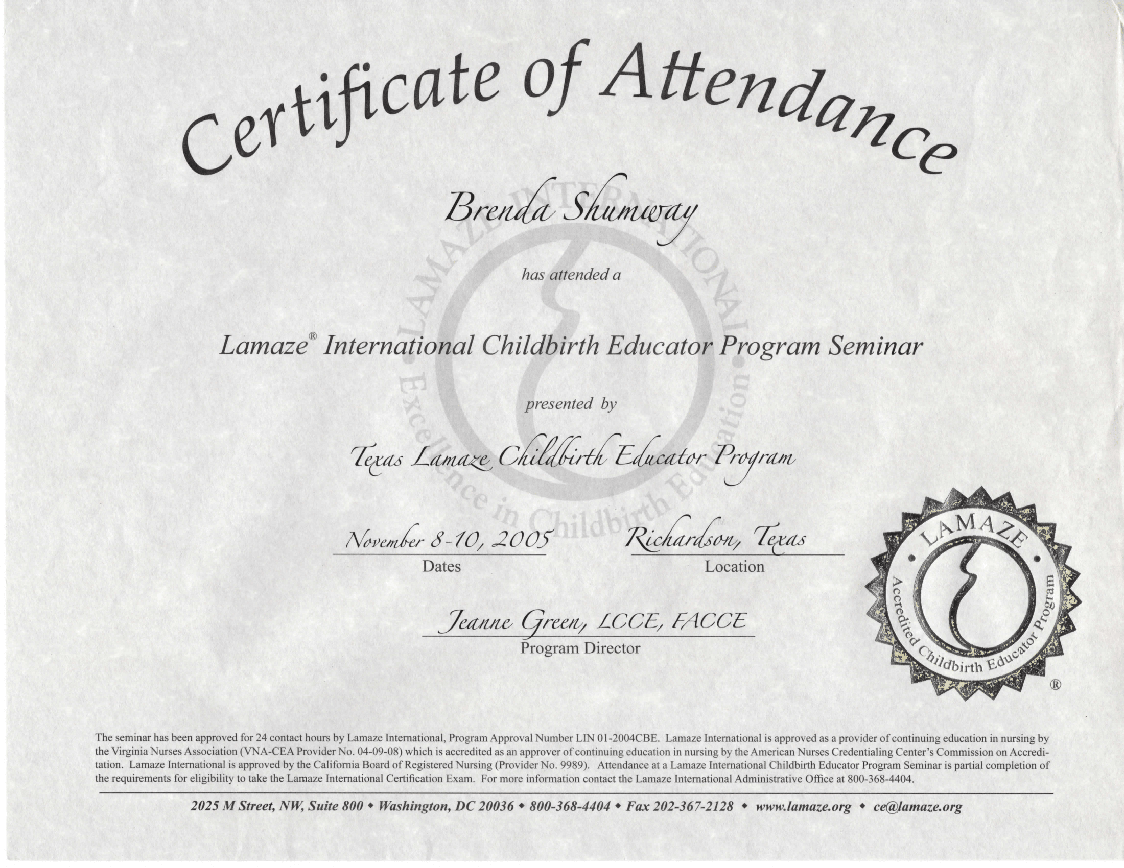Natural childbirth Class for families with hectic work and travel ...