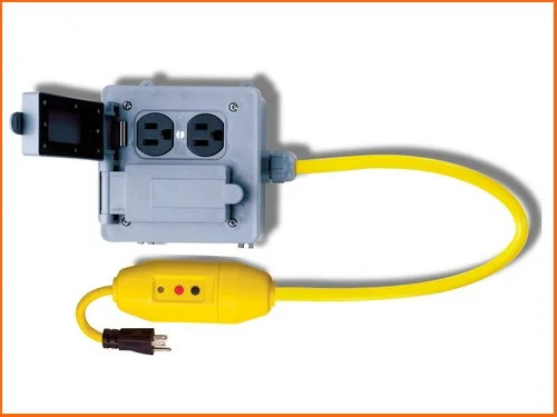 Inline GFCI Quad Box (26020L/25080L Series) — Lind Equipment