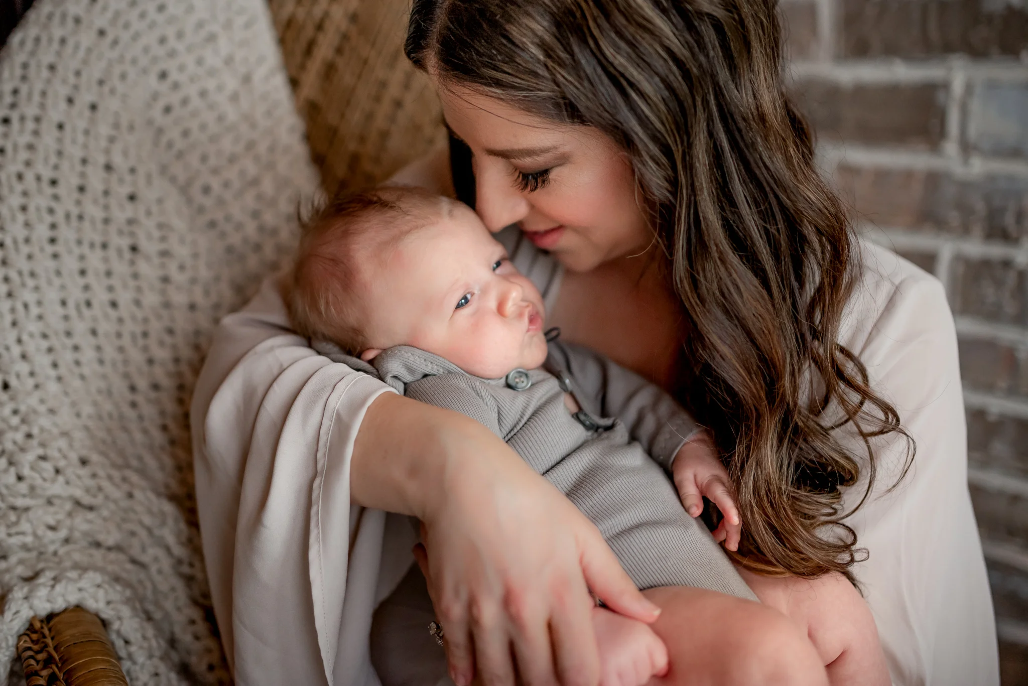 Boho Mommy + Me Studio Sessions | Houston Motherhood Photographer ...